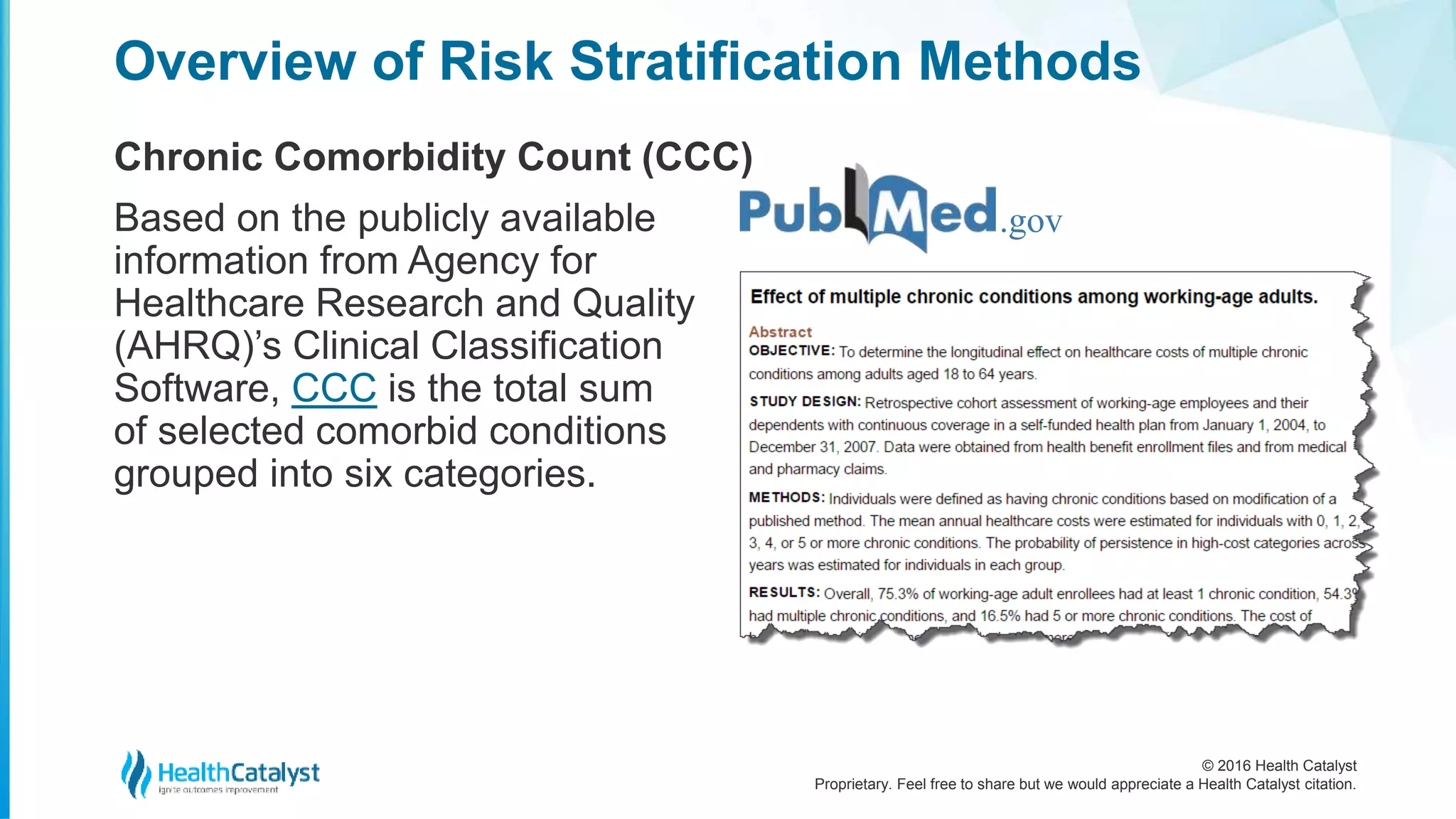 Understanding Risk Stratification, Comorbidities, and the Future of ...