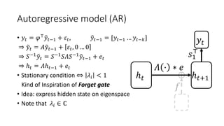 Recurrent Neuron Network－from point of dynamic system & state machine | PPT
