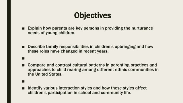 Understanding Roles Expectations Parents | PPTX