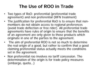Understanding rules of origin in Trade by Mr. Chea Socheat | PDF