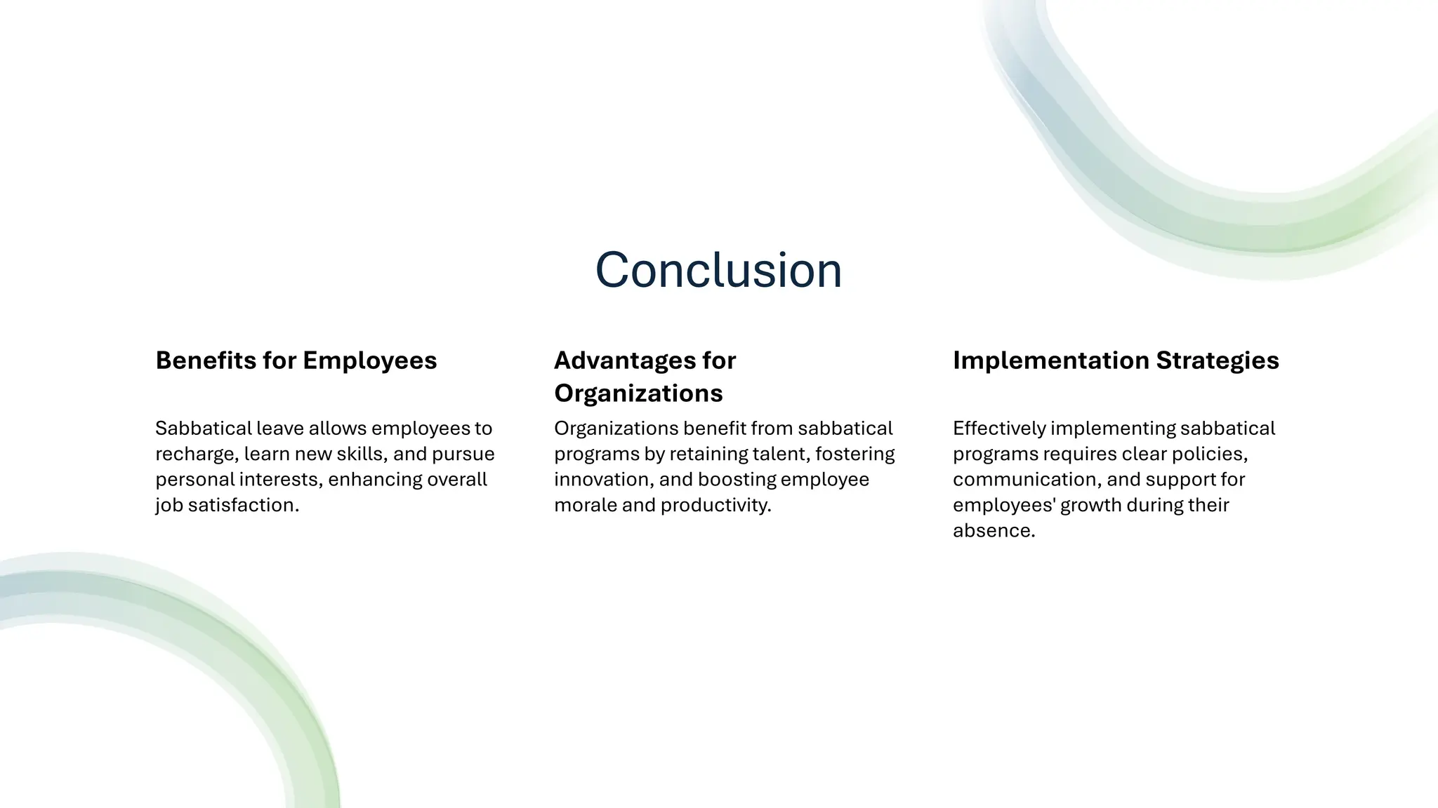 Understanding sabbatical leave: benefits and implementation | PDF