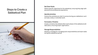 Understanding sabbatical leave: benefits and implementation | PDF