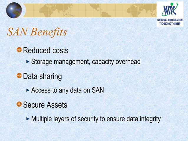 Understanding san ( storage area network ) | PPT