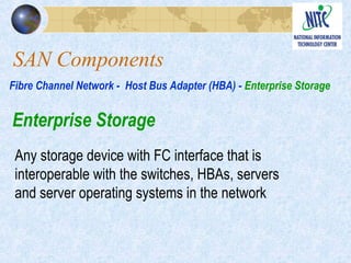 Understanding san ( storage area network ) | PPT