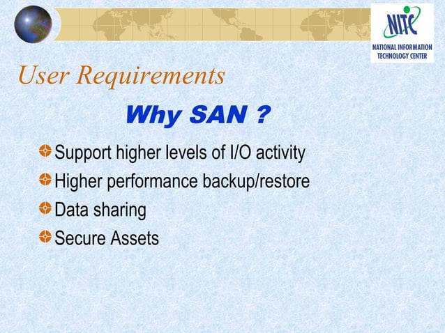 Understanding san ( storage area network ) | PPT