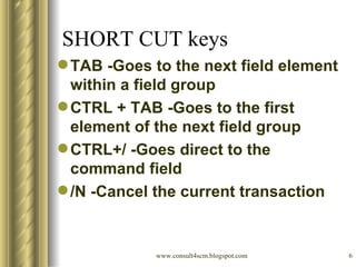 Understanding Sap Screens | PPT