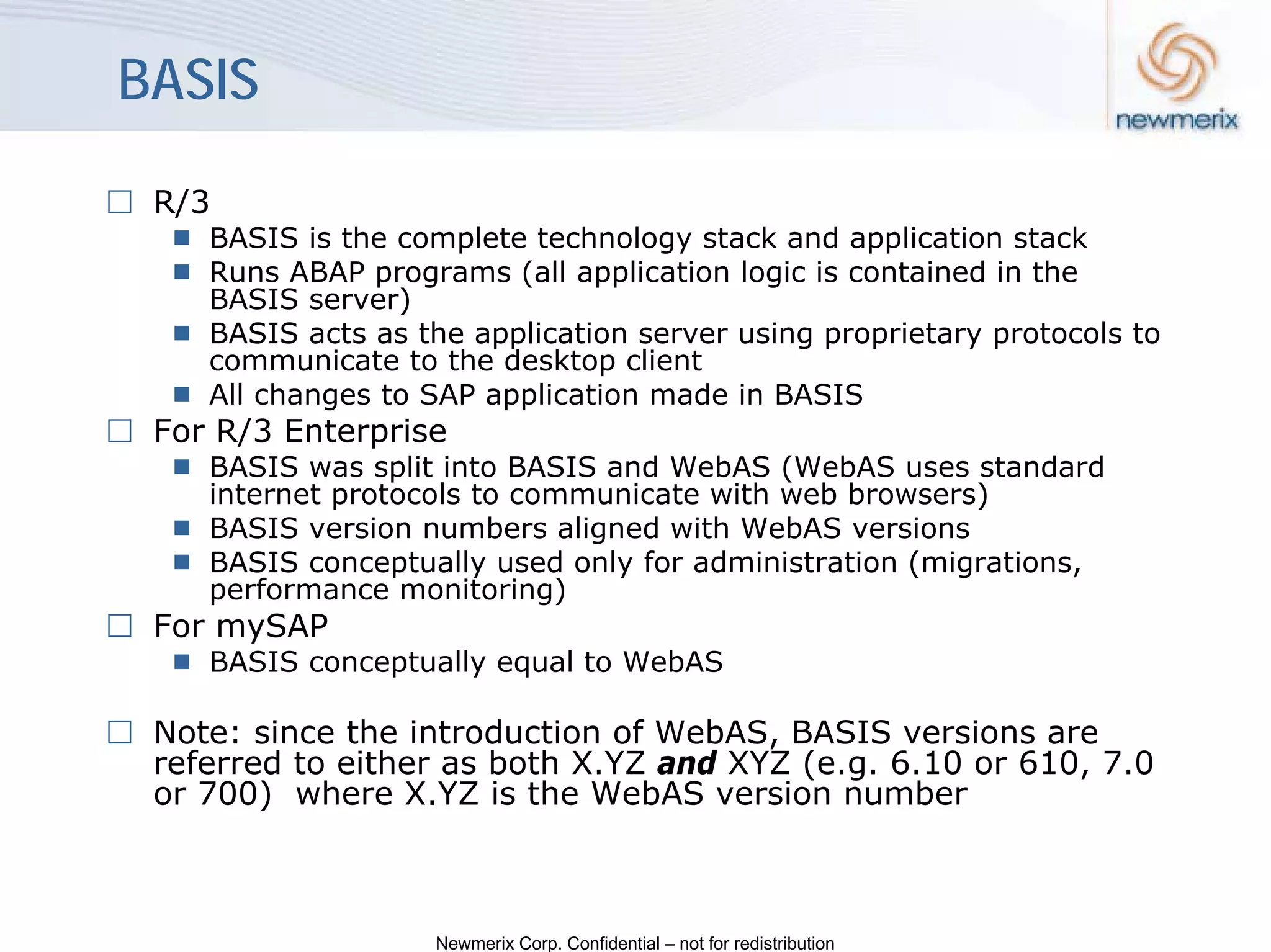 Understanding SAP Versions | PDF