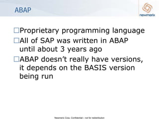 Understanding SAP Versions | PDF