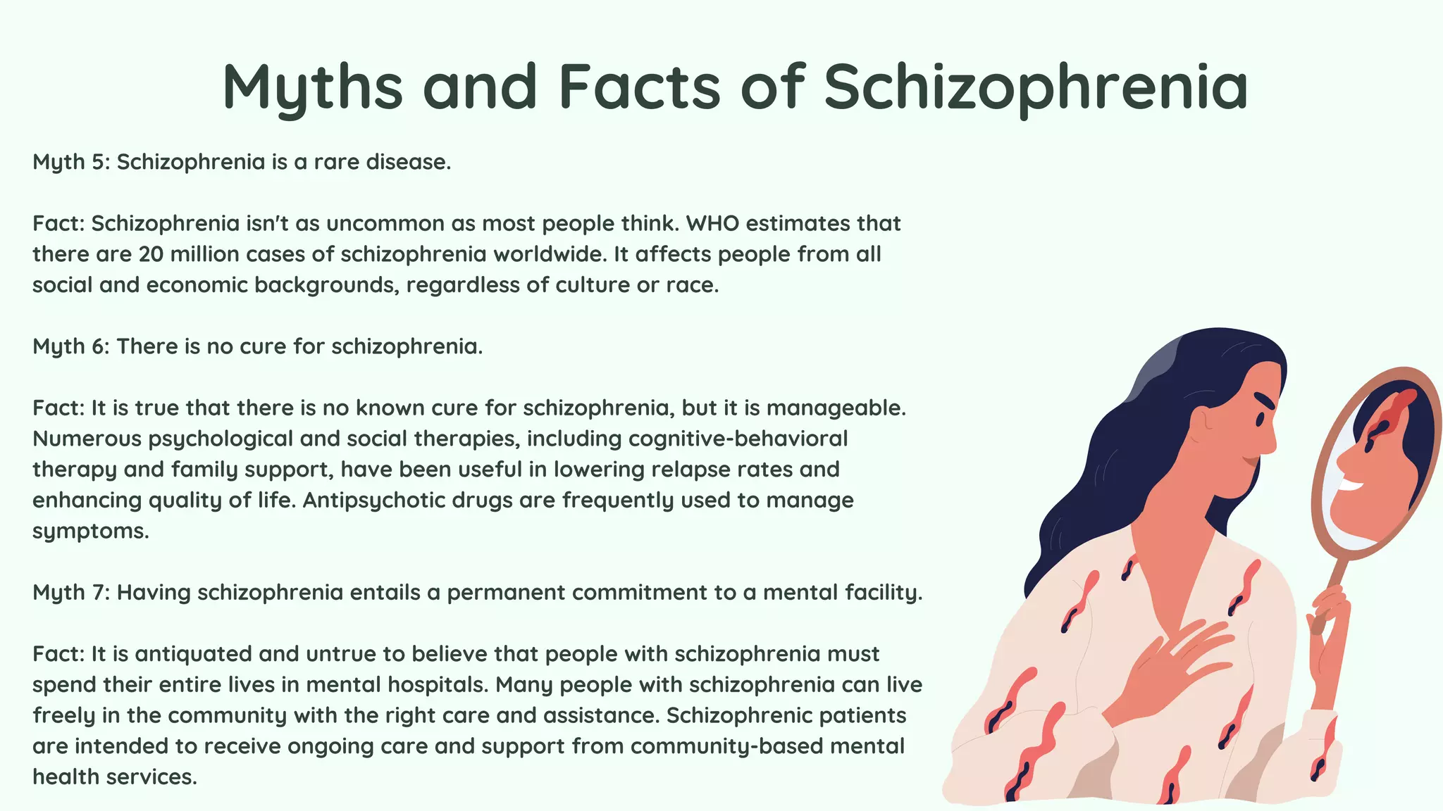 Understanding Schizophrenia: Busting common Myths and Facts | Solh Wellness | PDF