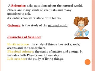 Understanding Science.pptx grade 6 integrated science | PPTX