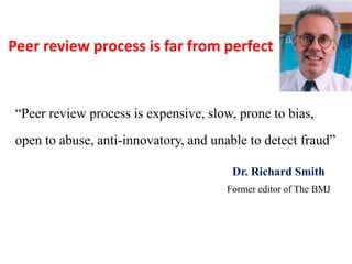 Understanding scientific peer review | PPTX