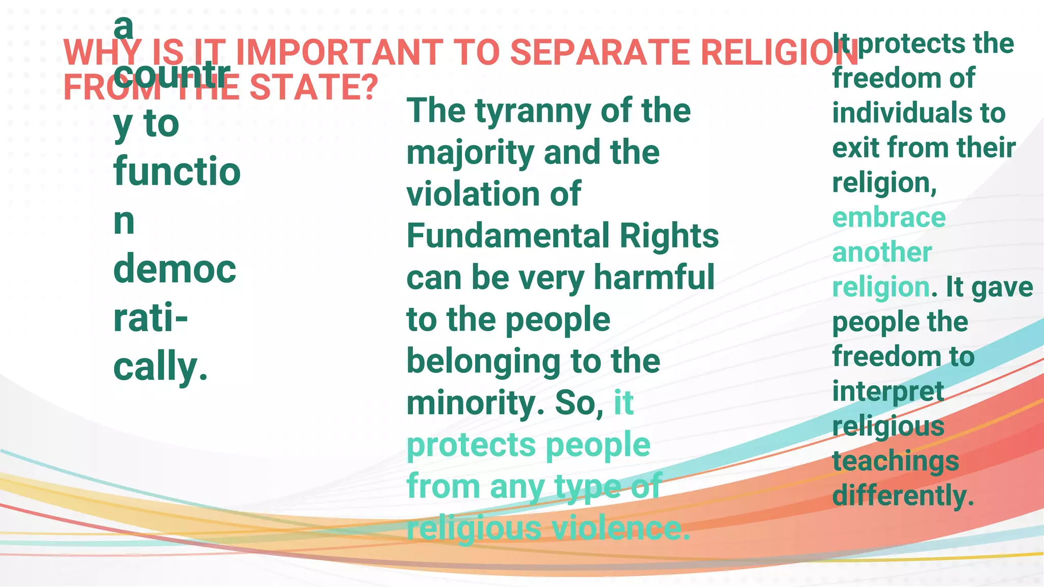 Understanding secularism | PPTX