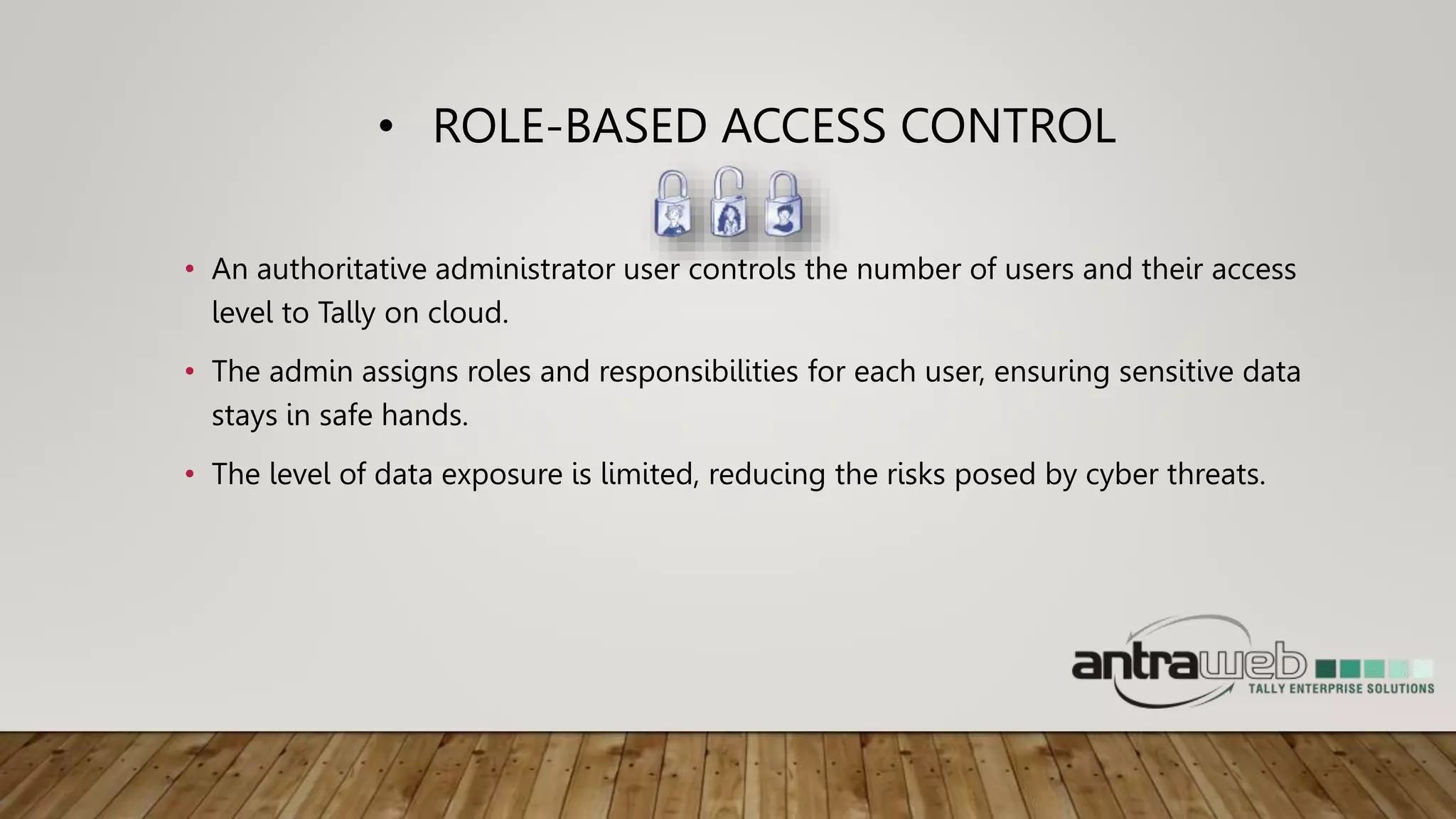 Understanding Security Features of Tally on Cloud | PPTX
