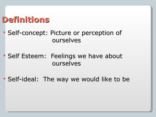 Understanding self | PPT