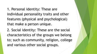 Understanding self | PPTX