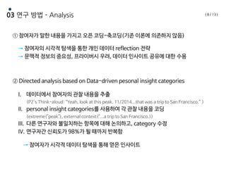 Understanding self reflection: how people refelct on personal data ...