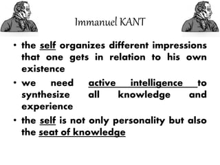 Understanding the self lecture 1 - PHILOSOPHICAL PERSPECTIVES | PPTX