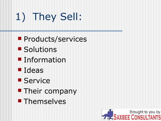 Understanding selling person | PPT