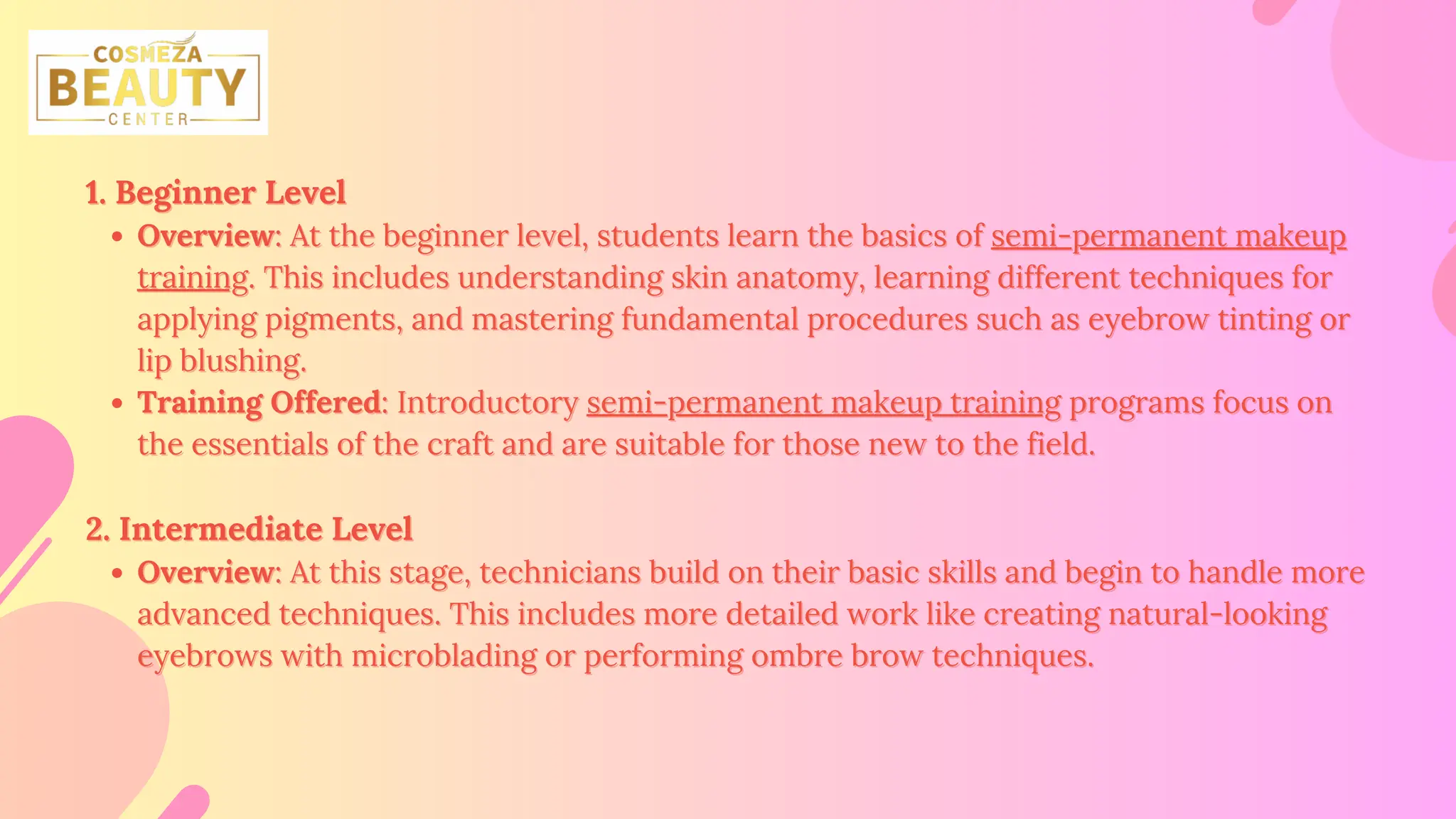 Understanding Semi-Permanent Makeup Levels, Terminology, and Market ...