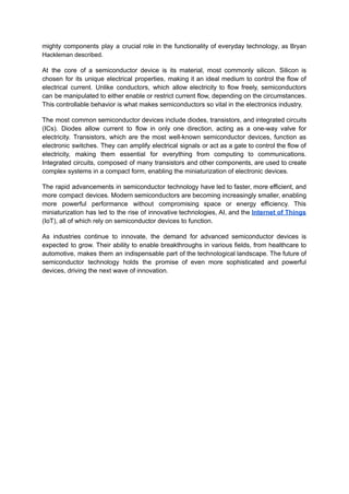 Understanding Semiconductor Devices_ The Backbone of Modern Technology ...