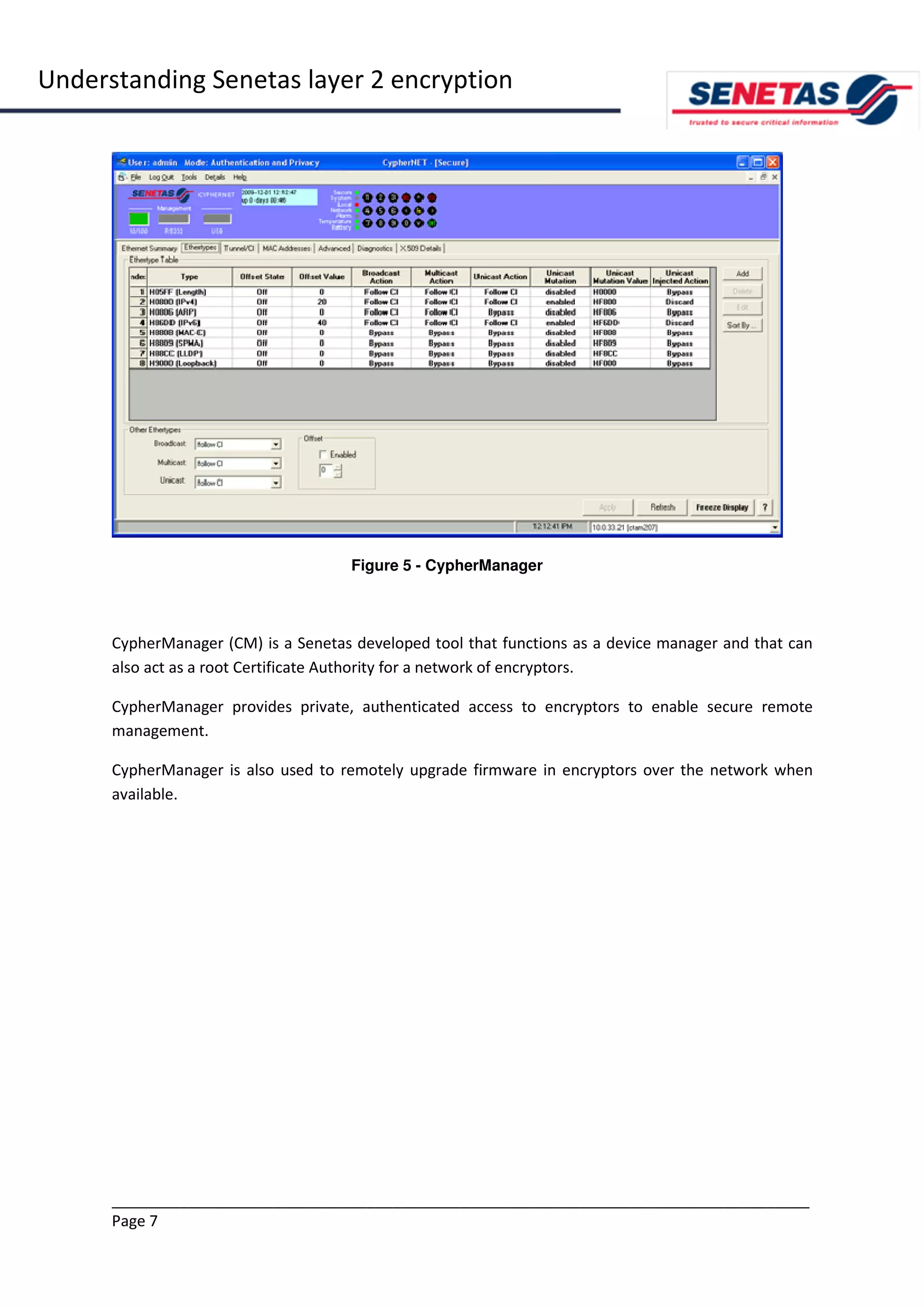 Understanding senetas layer 2 encryption | PDF