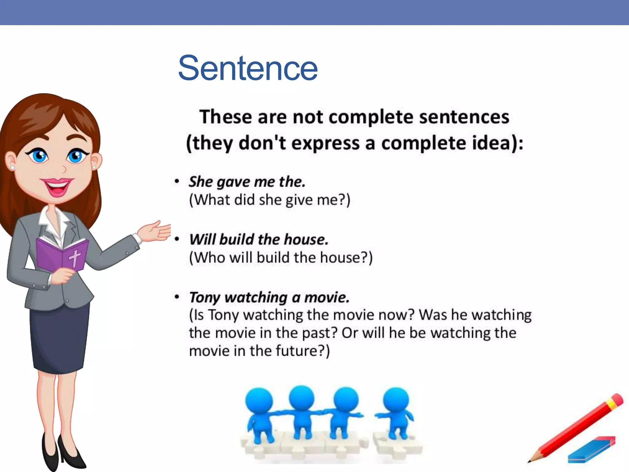 Understanding Sentence - English Grammar | PPTX