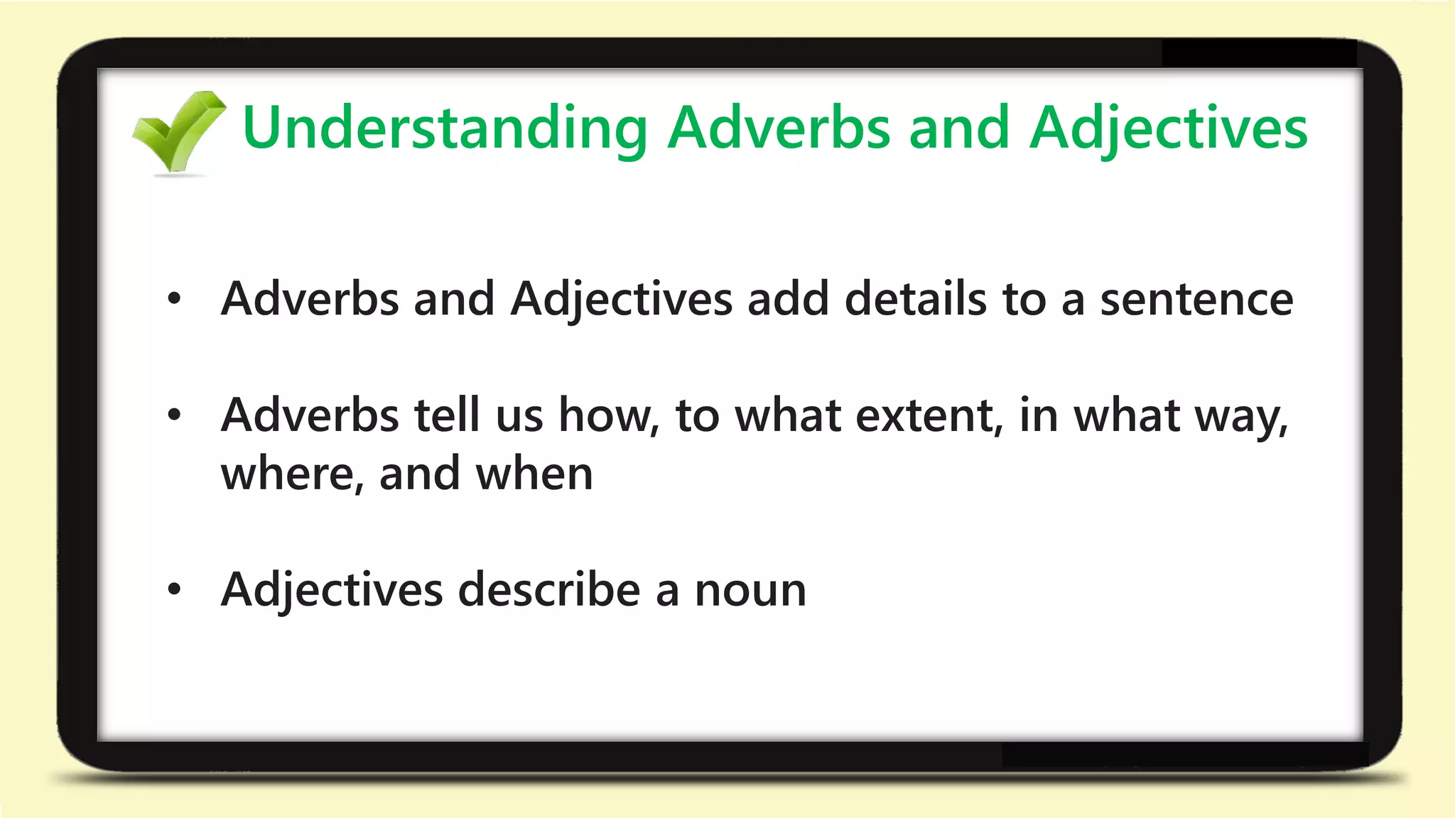 Understanding sentences - センテンスを理解する | PPTX | Education