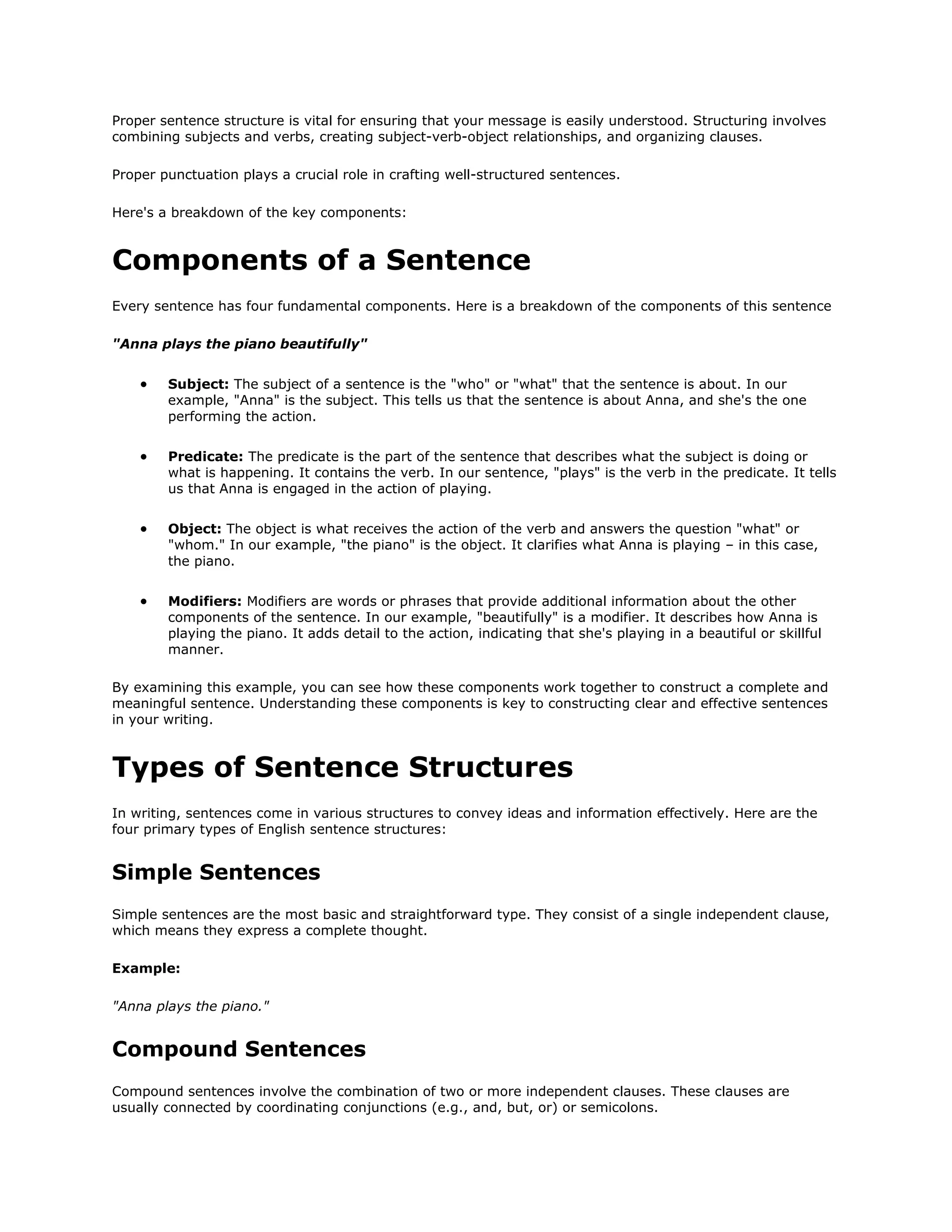 Understanding Sentence Structure With The Help Of An Ai Toolpdf