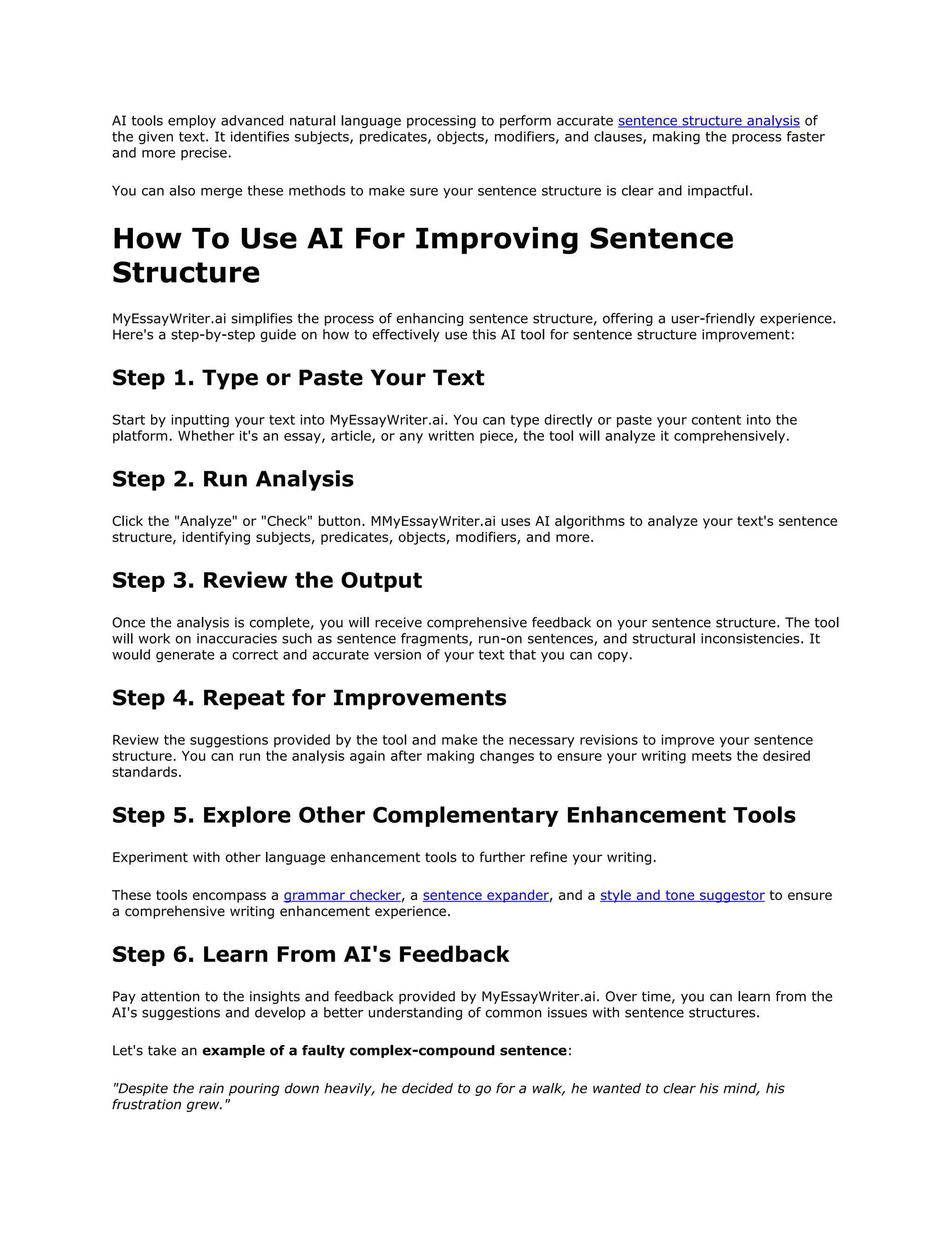 Understanding Sentence Structure With The Help Of An Ai Toolpdf
