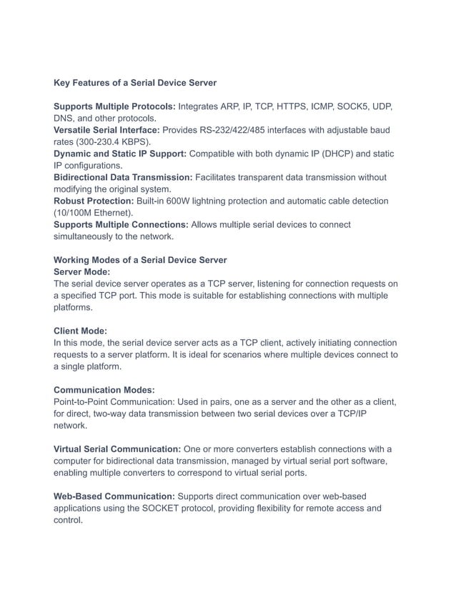 _Understanding Serial Device Servers_ How They Work and Their ...