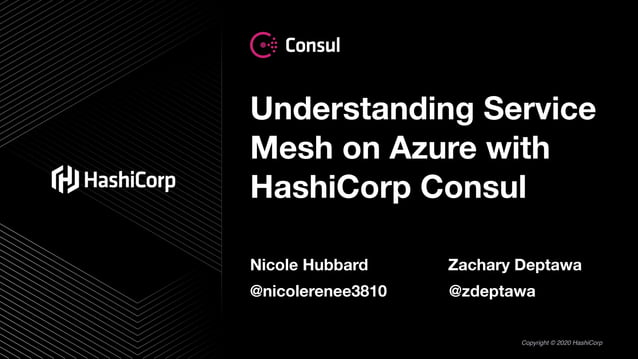 Understanding Service Mesh on Azure with HashiCorp Consul | PPT