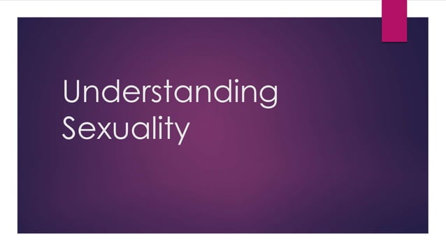 Sexuality | PPTX