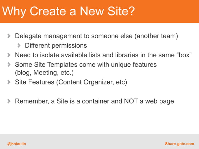 Understanding SharePoint site structure what's inside | PPT