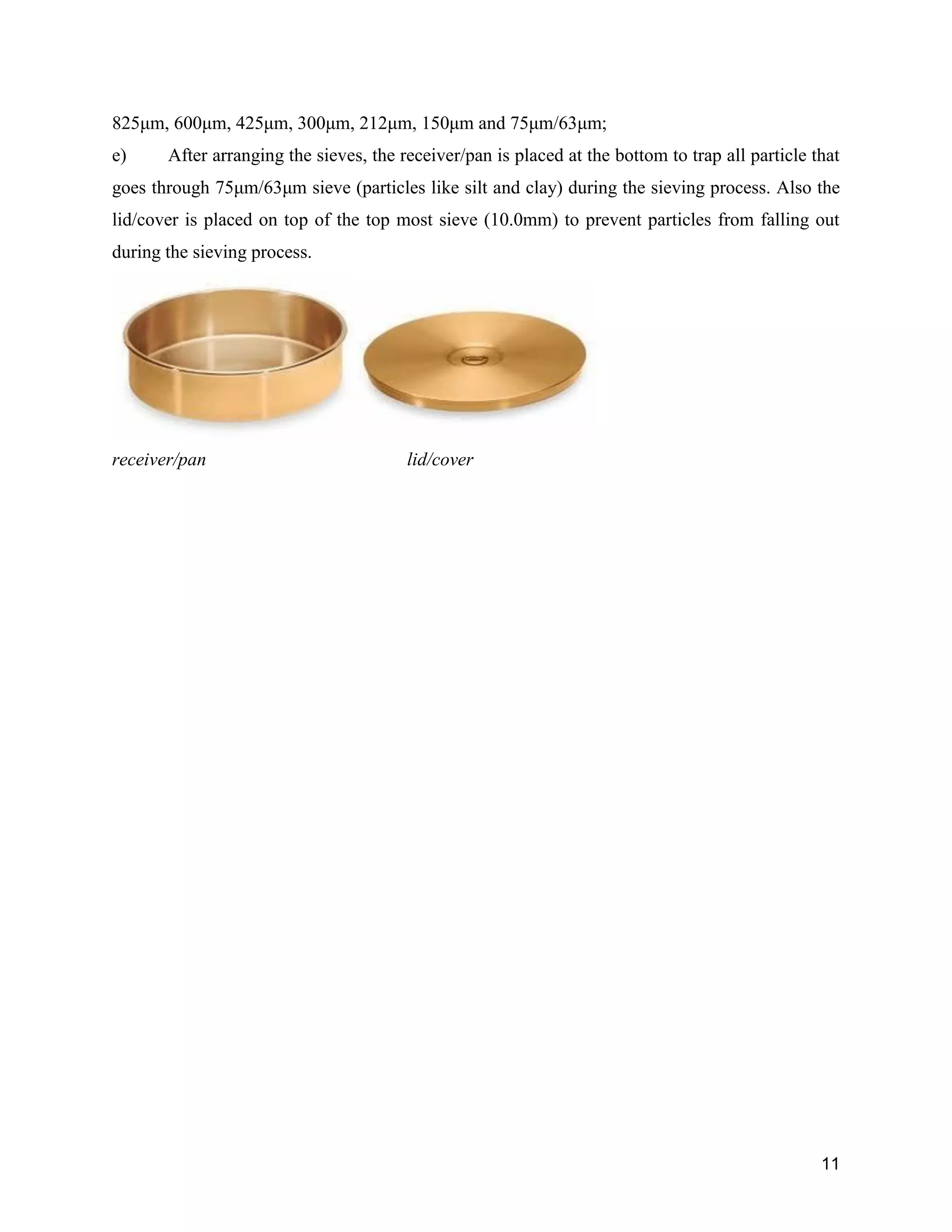 Understanding sieve analysis of sand | PDF