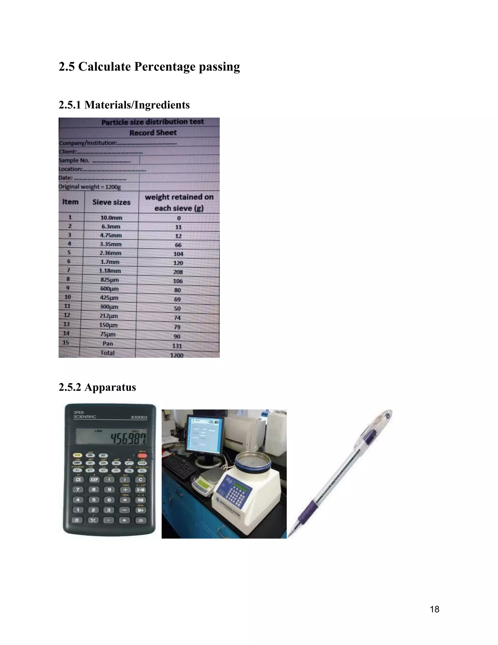 Understanding sieve analysis of sand | PDF