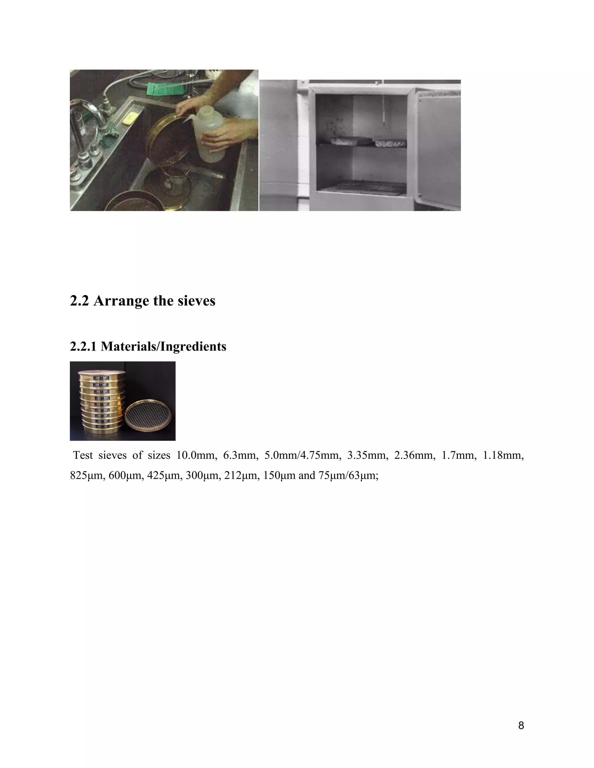 Understanding sieve analysis of sand | PDF