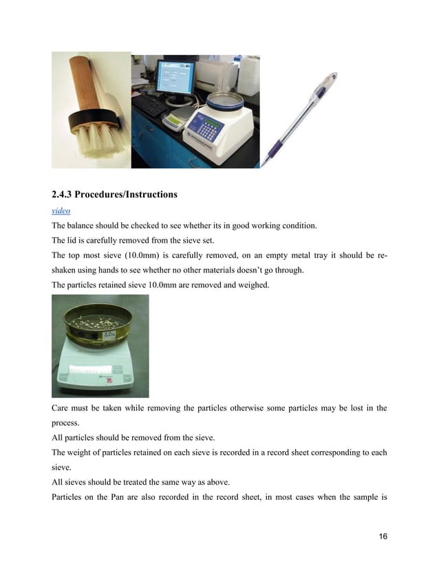Understanding sieve analysis of sand | PDF