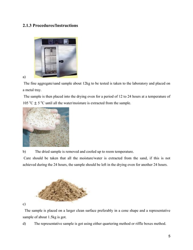 Understanding sieve analysis of sand | PDF