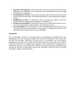 Understanding SIL Accommodation in Perth: A Comprehensive Guide to SIL ...