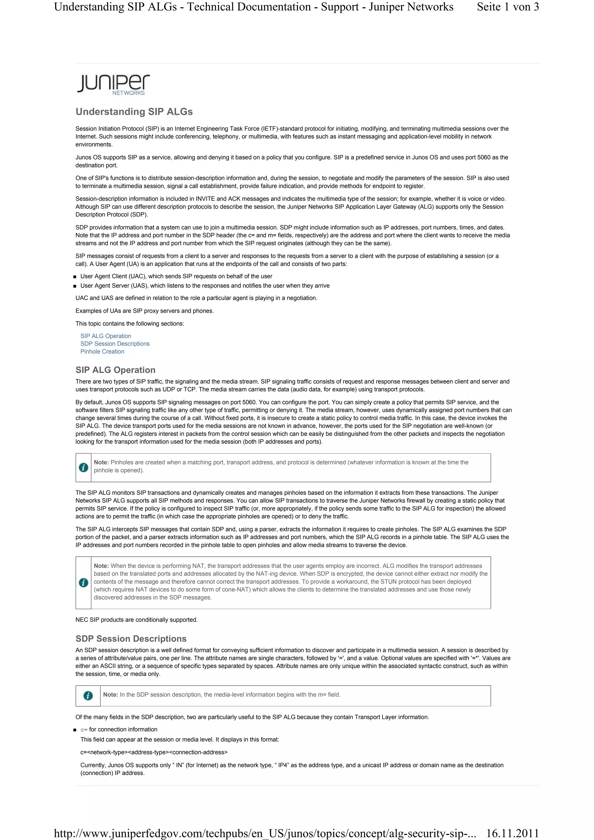 Understanding sip al gs | PDF | Computer Networking | Computing