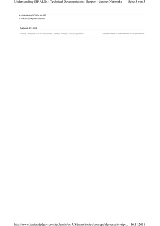 Understanding sip al gs | PDF | Computer Networking | Computing