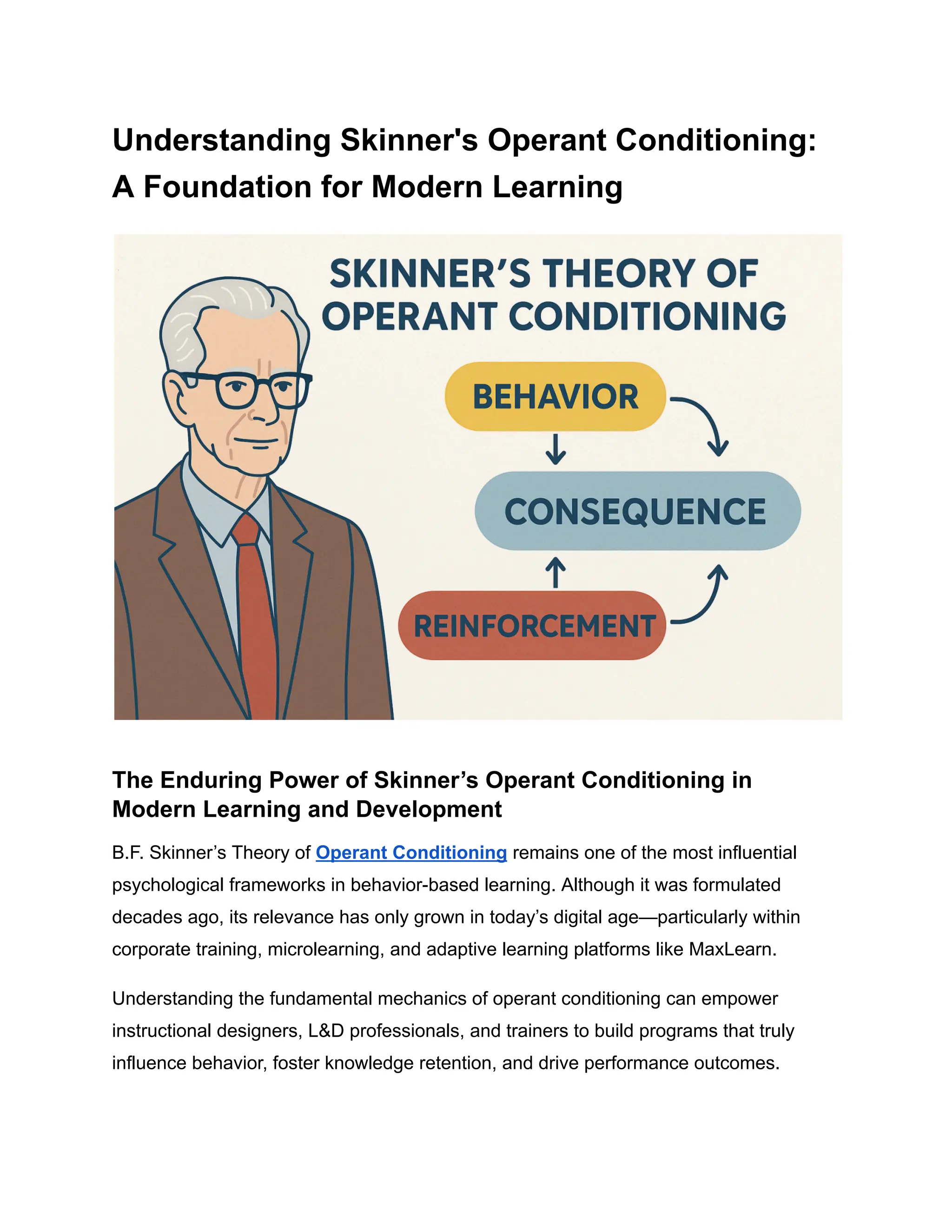Understanding Skinner's Operant Conditioning_ A Foundation for Modern ...