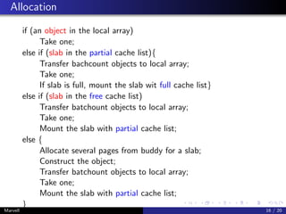 Understanding SLAB in Linux Kernel | PDF