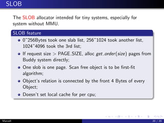 Understanding SLAB in Linux Kernel | PDF