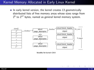 Understanding SLAB in Linux Kernel | PDF