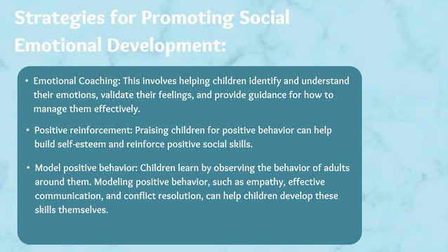 Understanding Social Emotional Development Key Milestones and ...