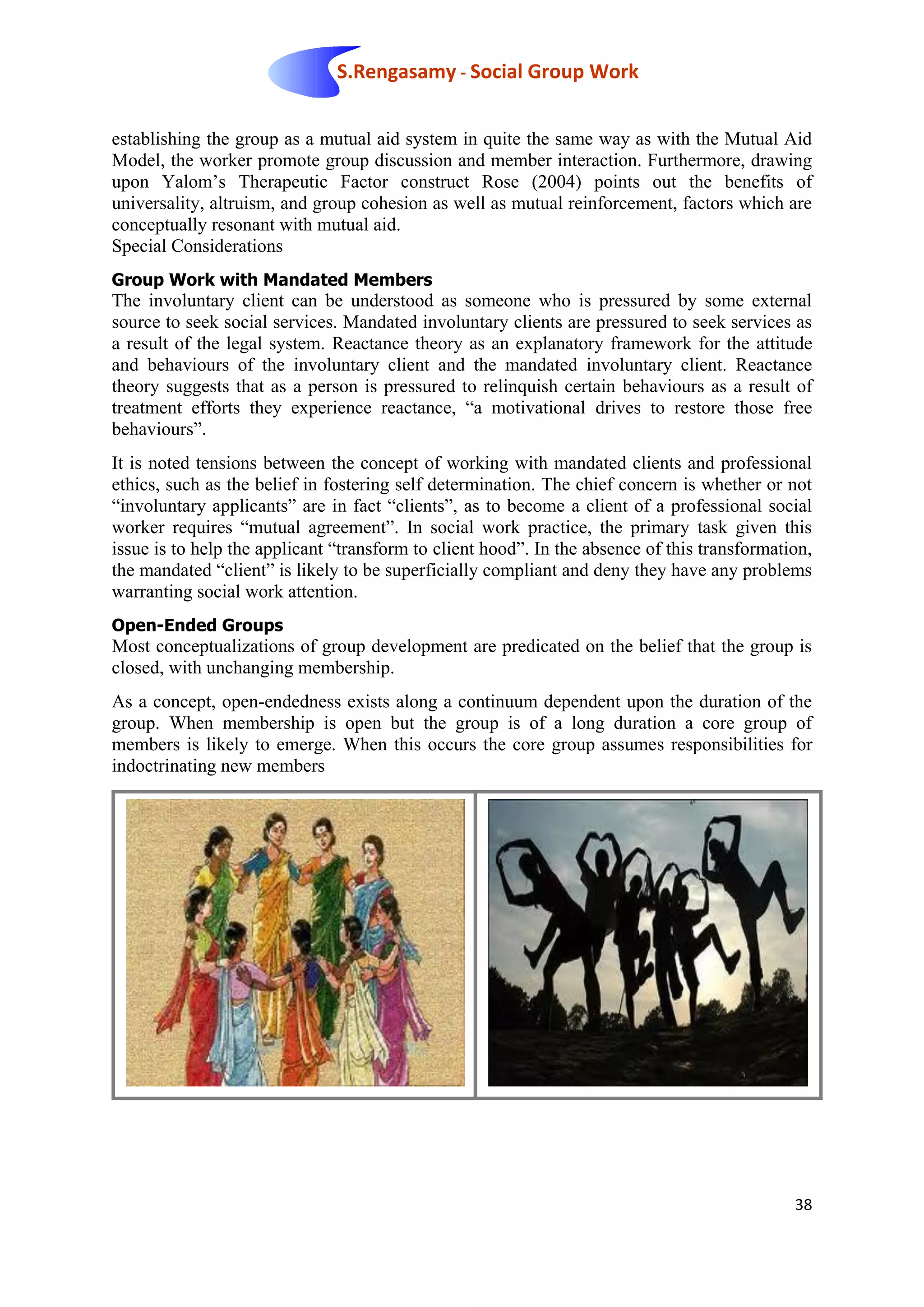 Social Group Work-Social Work with Groups | PDF