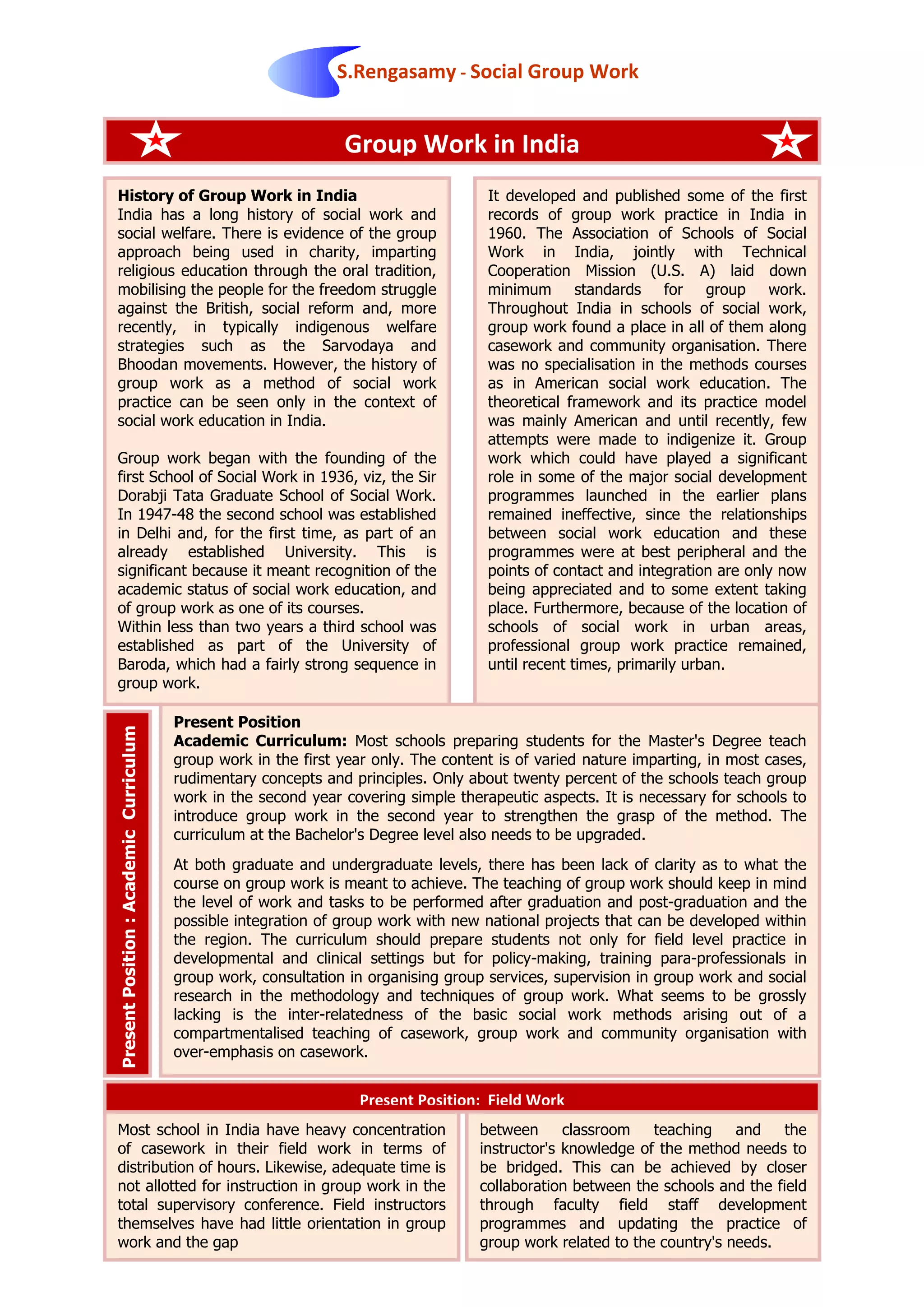 Social Group Work-Social Work with Groups | PDF