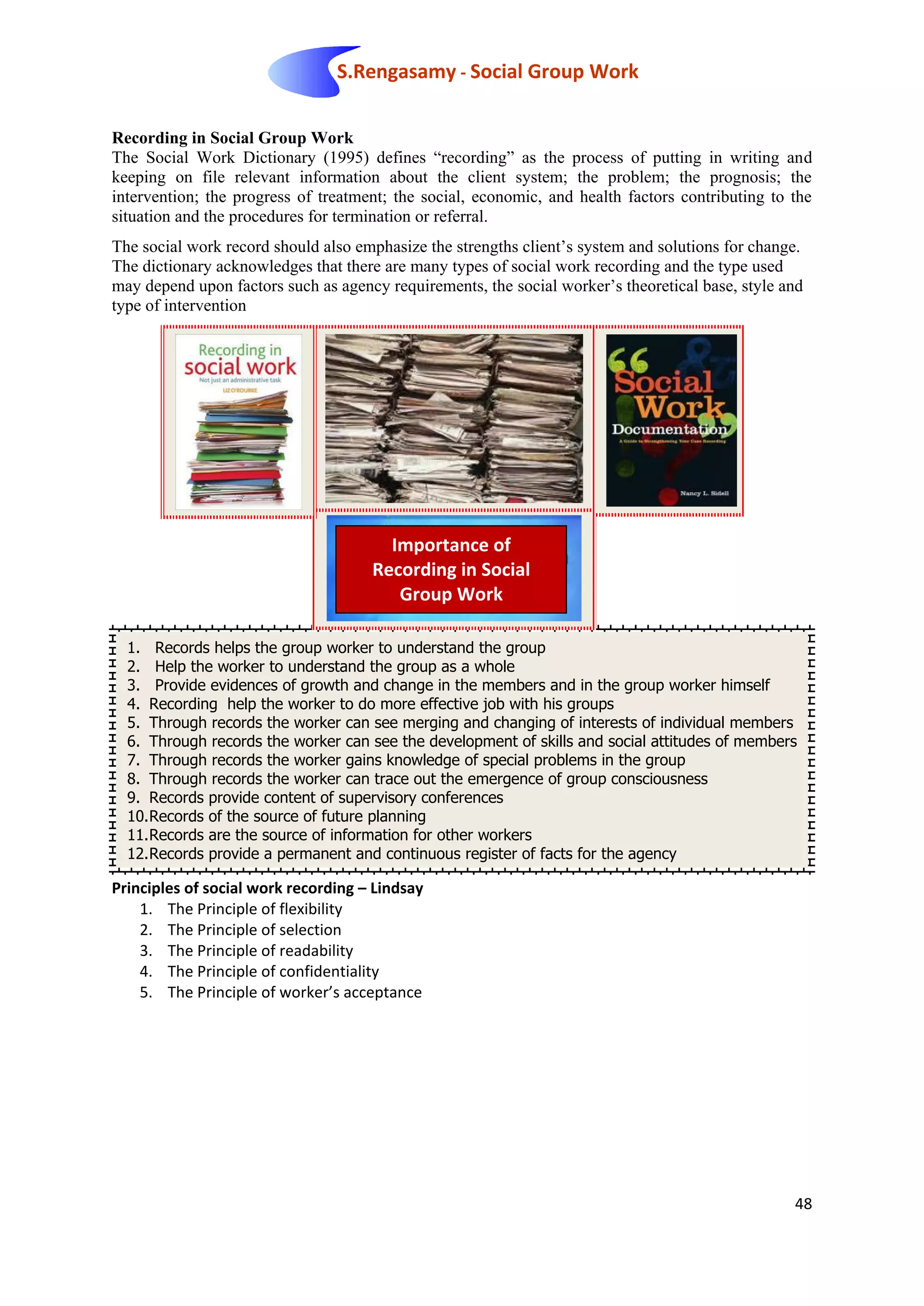 Social Group Work-Social Work with Groups | PDF