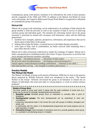 Social Group Work-Social Work with Groups | PDF